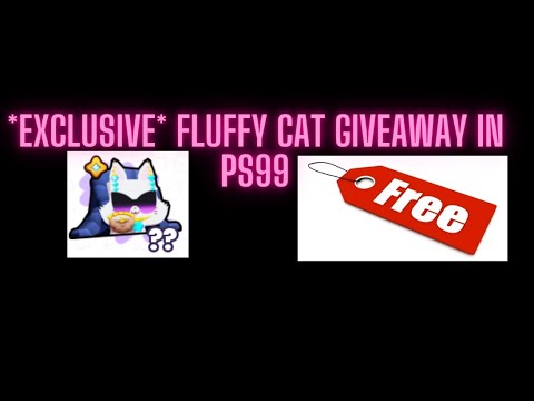 *Exclusive* Rich Fluffy Cat Giveaway In PS99! - YouTube