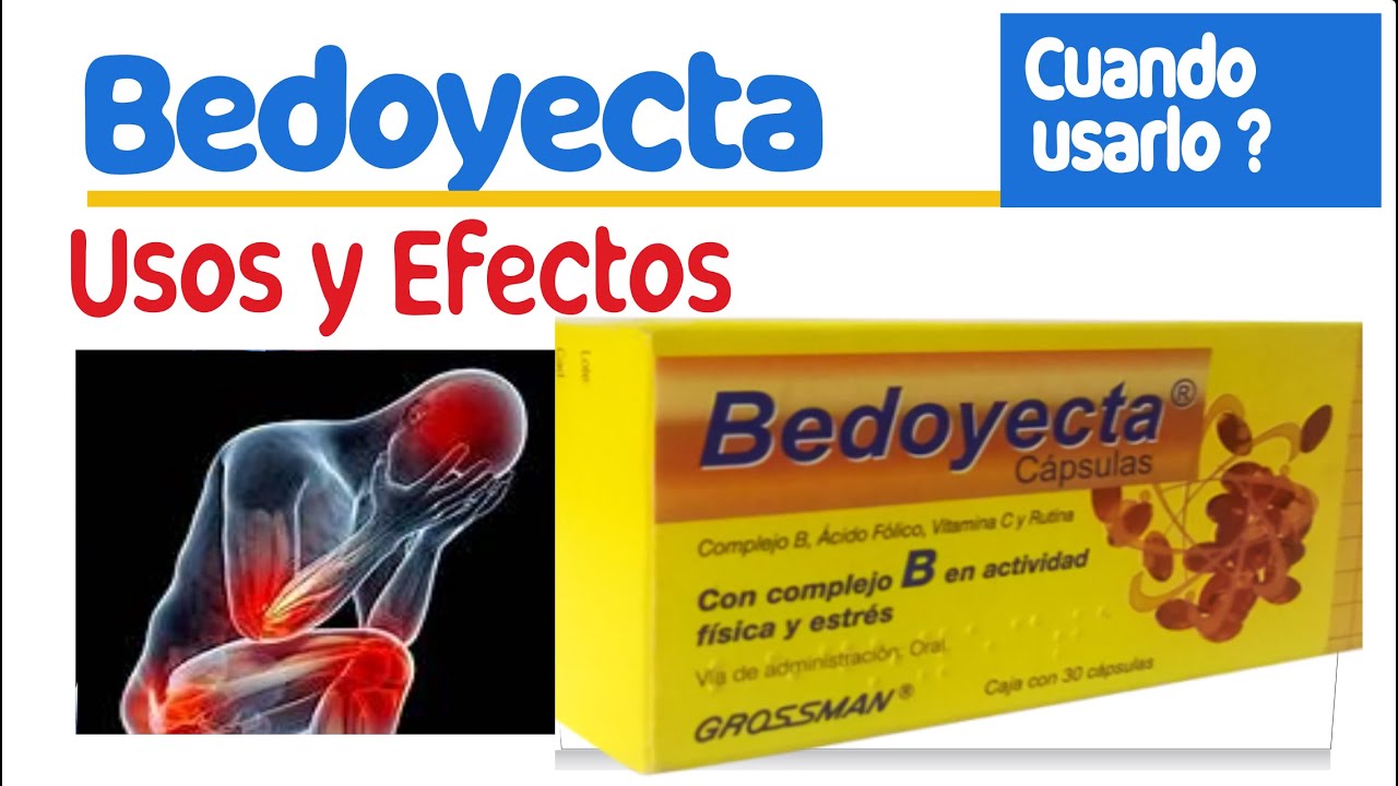 BEDOYECTA cuando usarla efectos para que sirve - YouTube