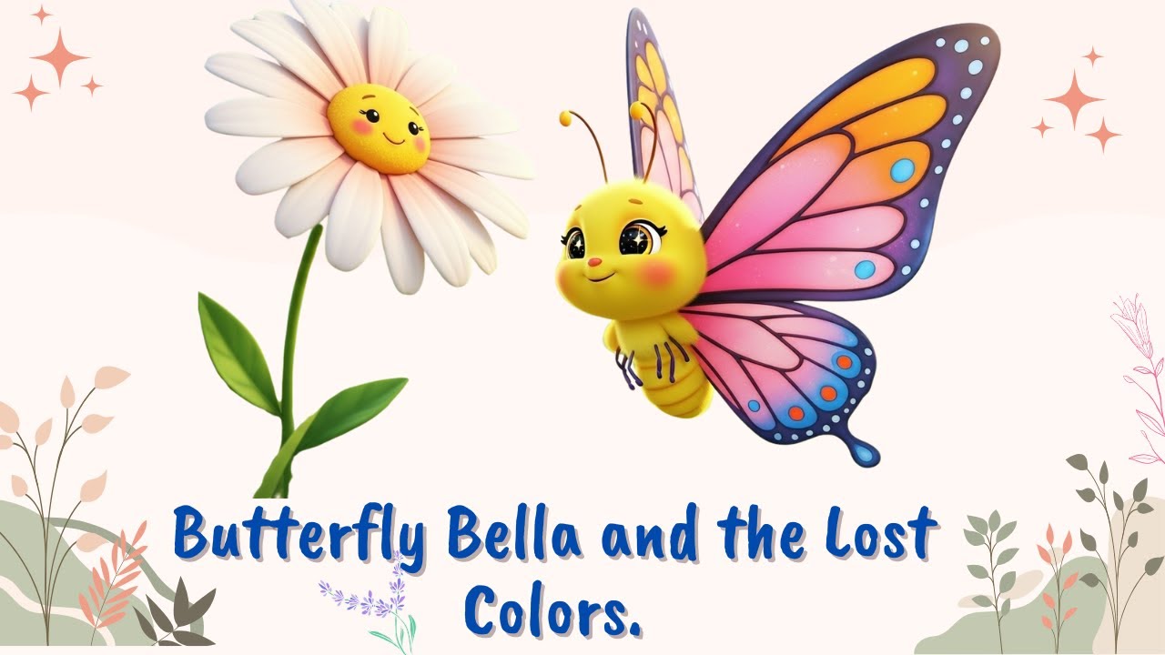 Butterfly Bella and the Lost Colors | Bedtime Story for Kids | Sweet ...