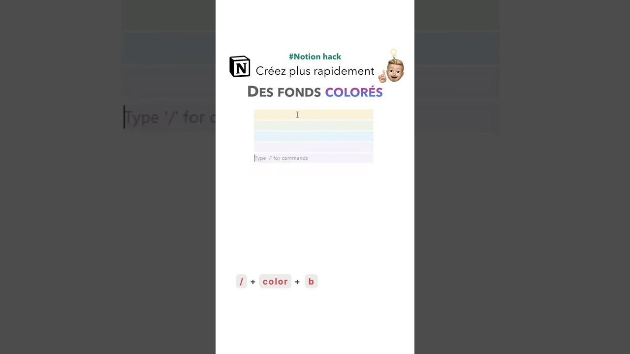 Notion Hack Fond Colorés Notion Notiontutorial Notiontour Youtube