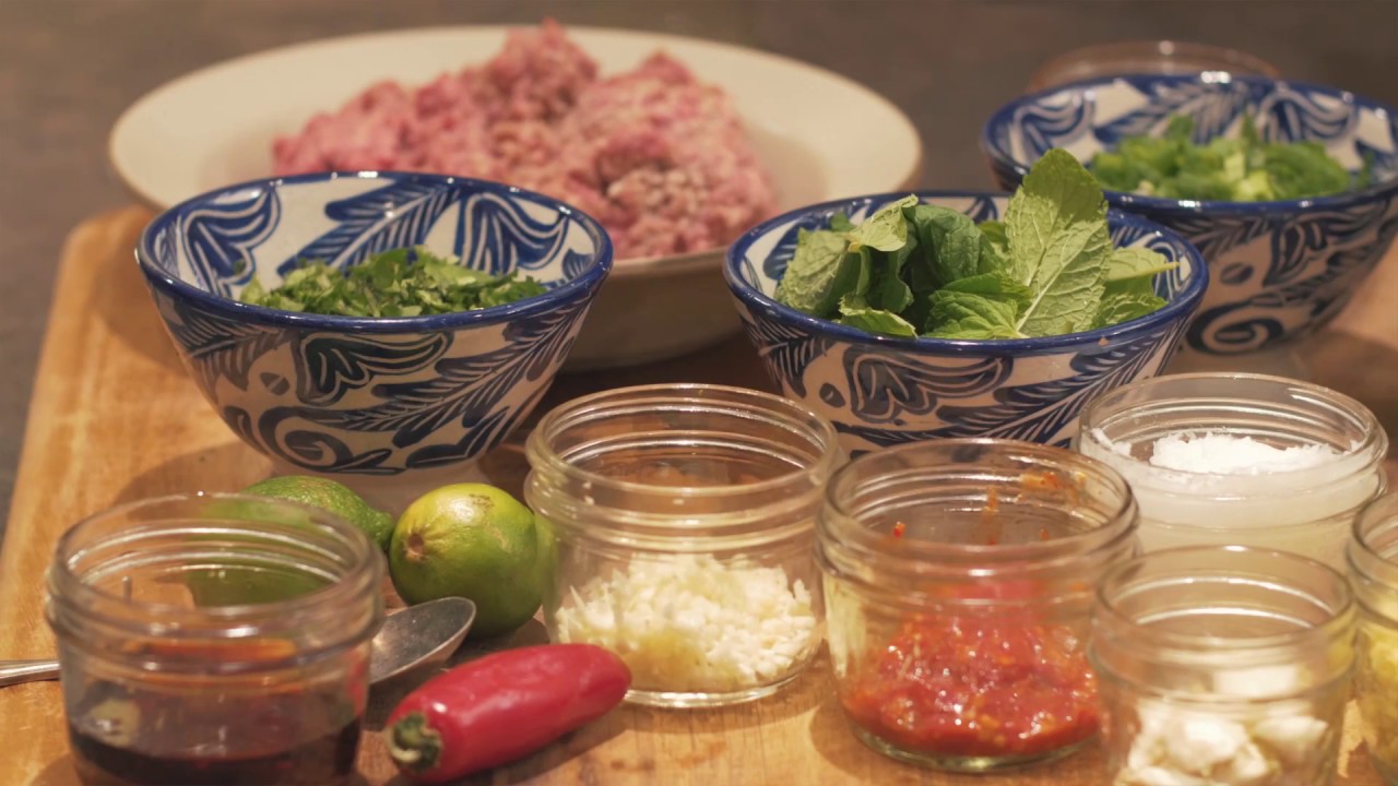 Cooking With Sprouts' Founder , Thai Larb Bites : Sprouts Chef Training ...