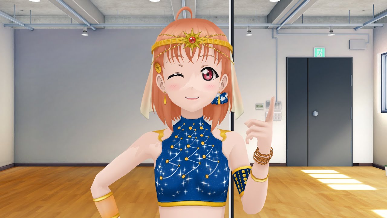 Chika Takami Imitates Mari Ohara (Love Live! MMD Animation) - YouTube