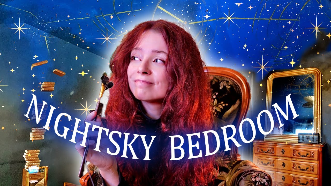 Turning my room into Celestial Dark Academia - YouTube