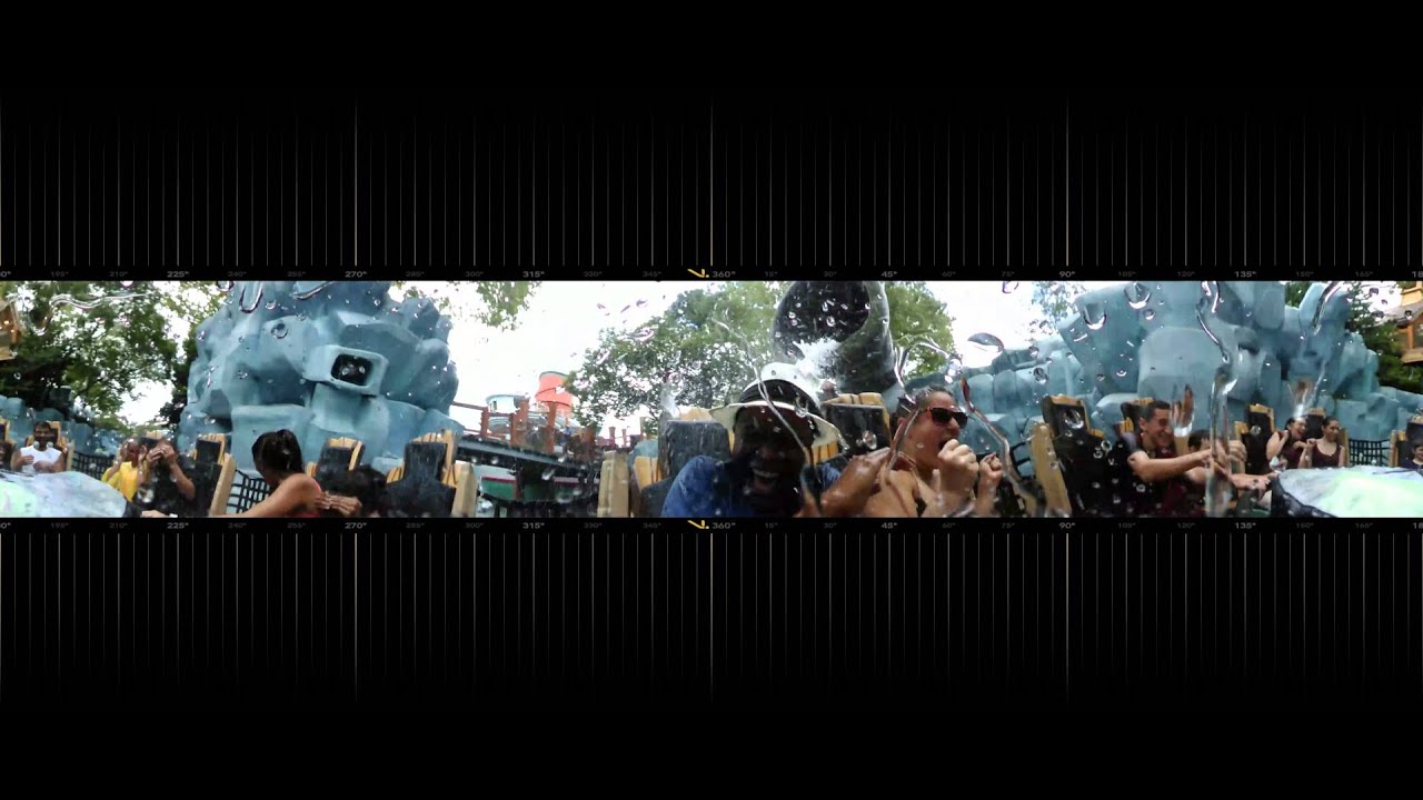 Popeye water ride Orlando in 360 - YouTube
