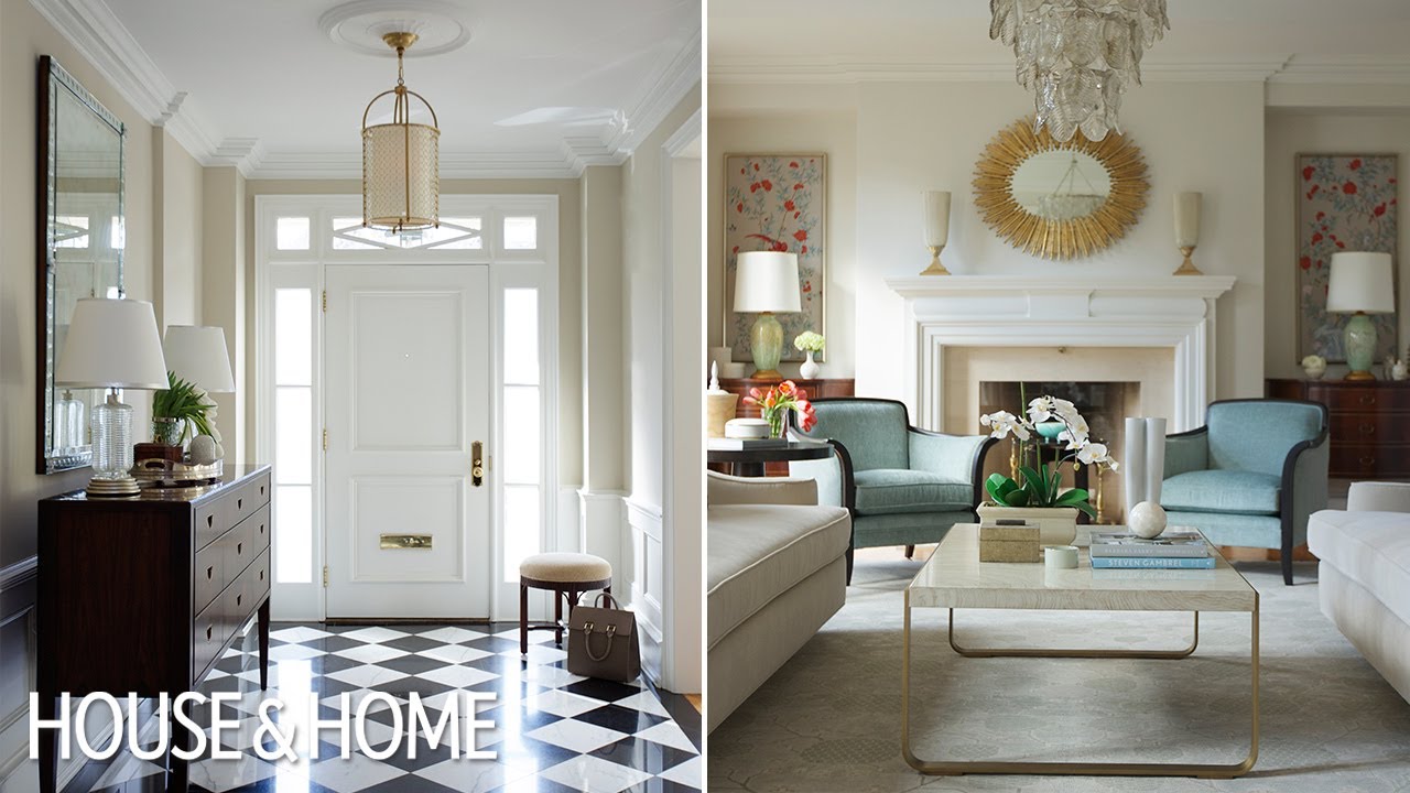Interior Design A Traditional Living Room With 1930s Glamour