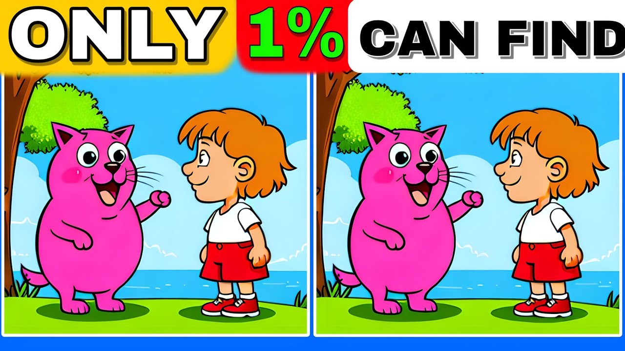 Find the Differences in 50 Seconds! 🌟 Spot the Difference challenge 4 ...