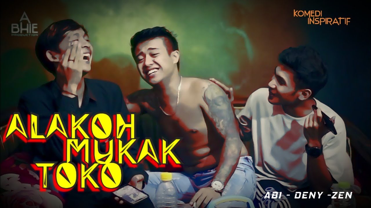KOMEDI INSPIRATIF LUCU ! ALAKOH MUKAK TOKO ANYAR - YouTube