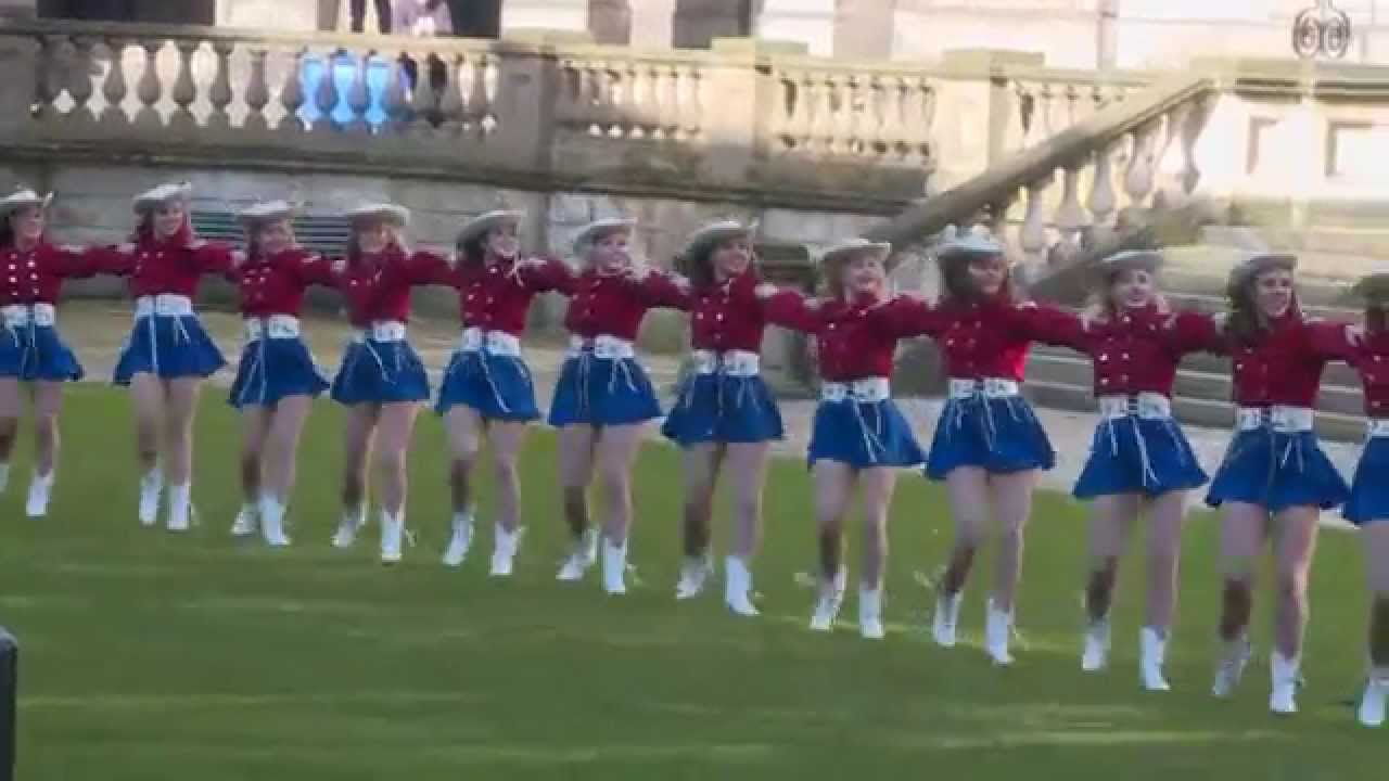 Lone Star Rangerettes in Quad - YouTube