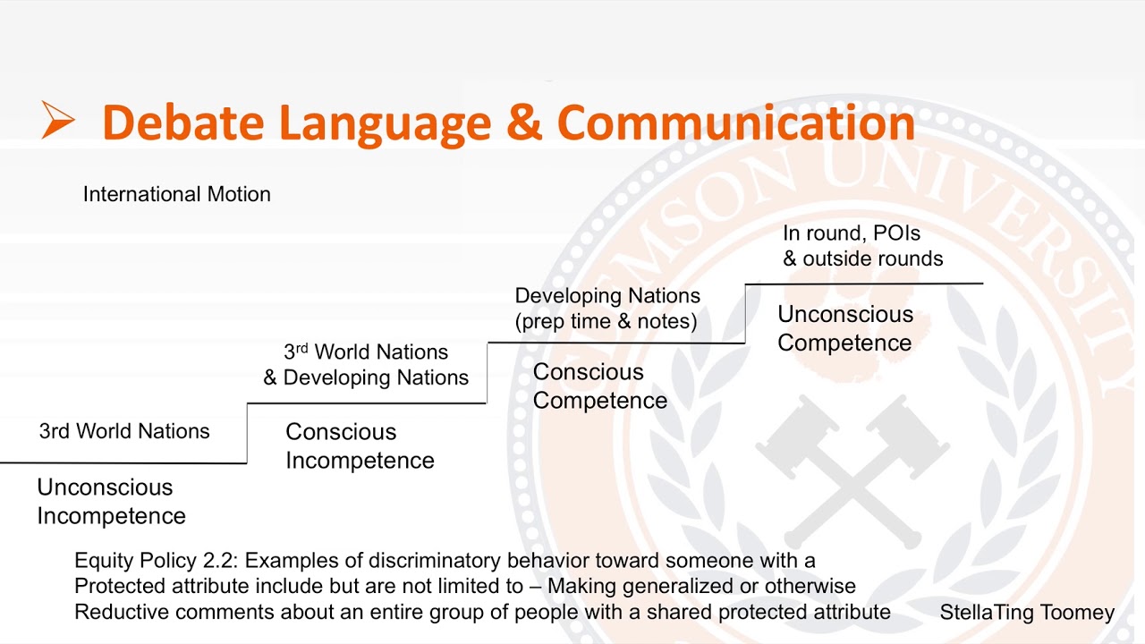 Equity Video - Language and Evolution in the Culture of Debate and ...