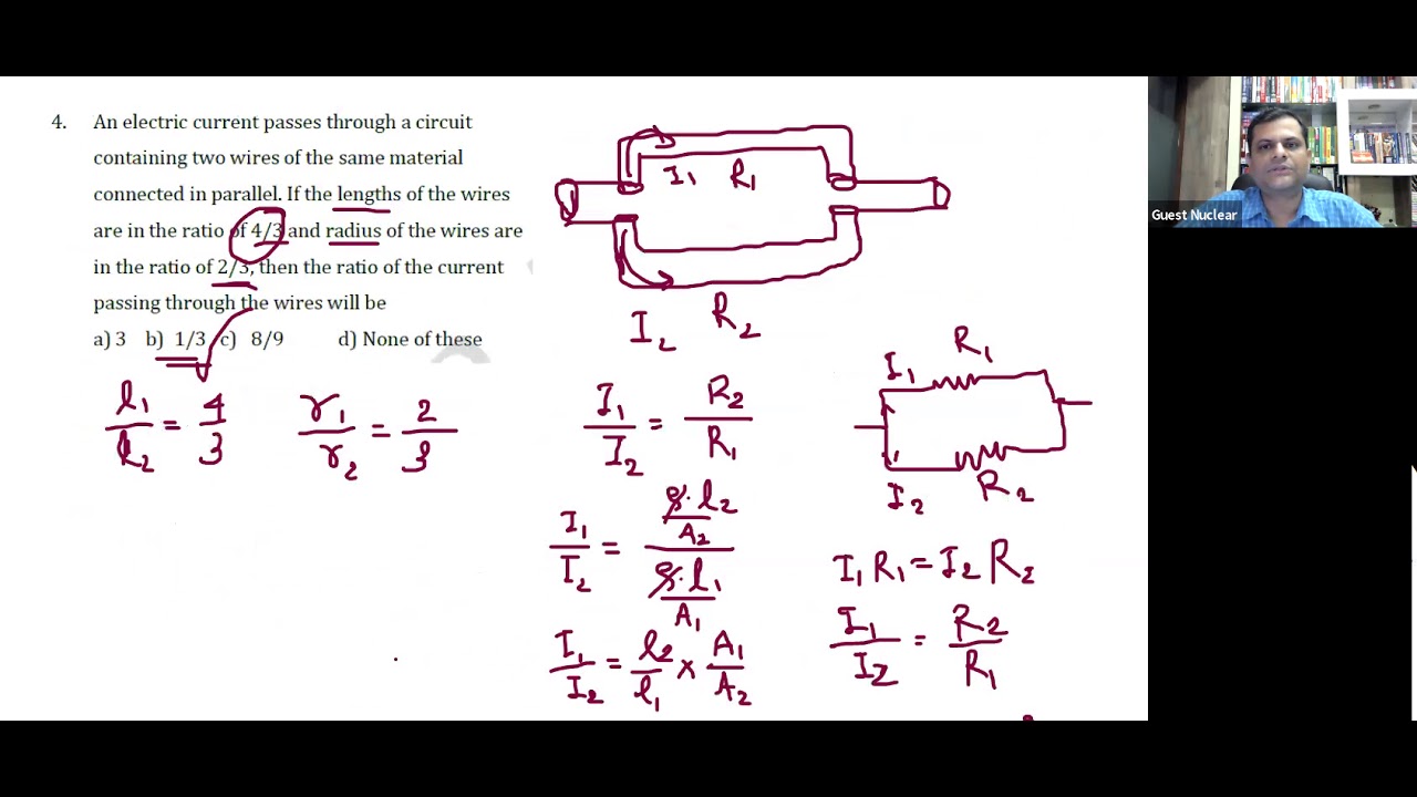 Electric current through conductors lecture 6 | 11th Physics | JEE NEET ...