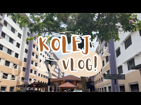 𐔌՞. .՞𐦯 univlog #1 | kolej melati uitm shah alam, a short tour.
