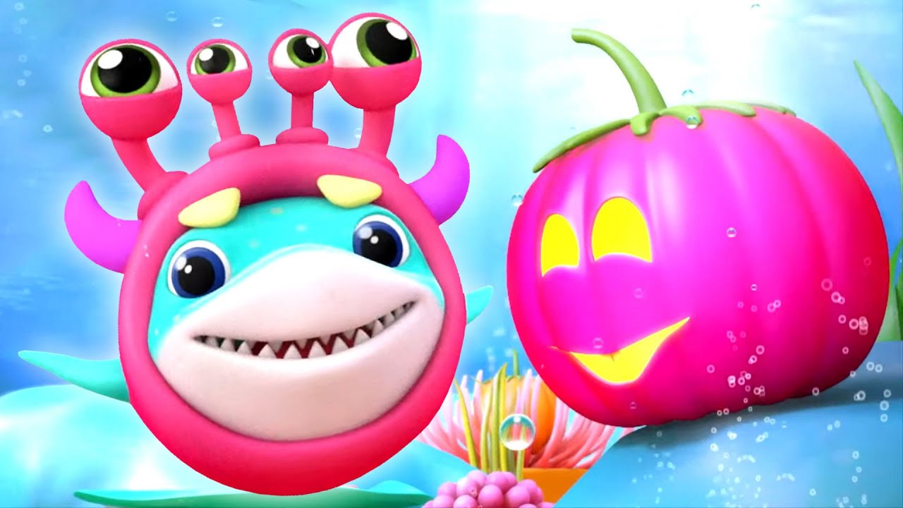 Halloween Baby Shark Song and Fun Nursery Rhyme for Babies - YouTube