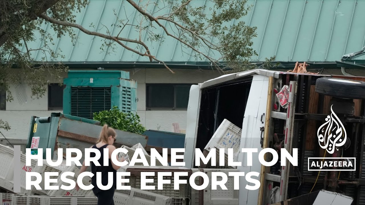 Hurricane Milton aftermath: Rescue efforts continue across state of ...