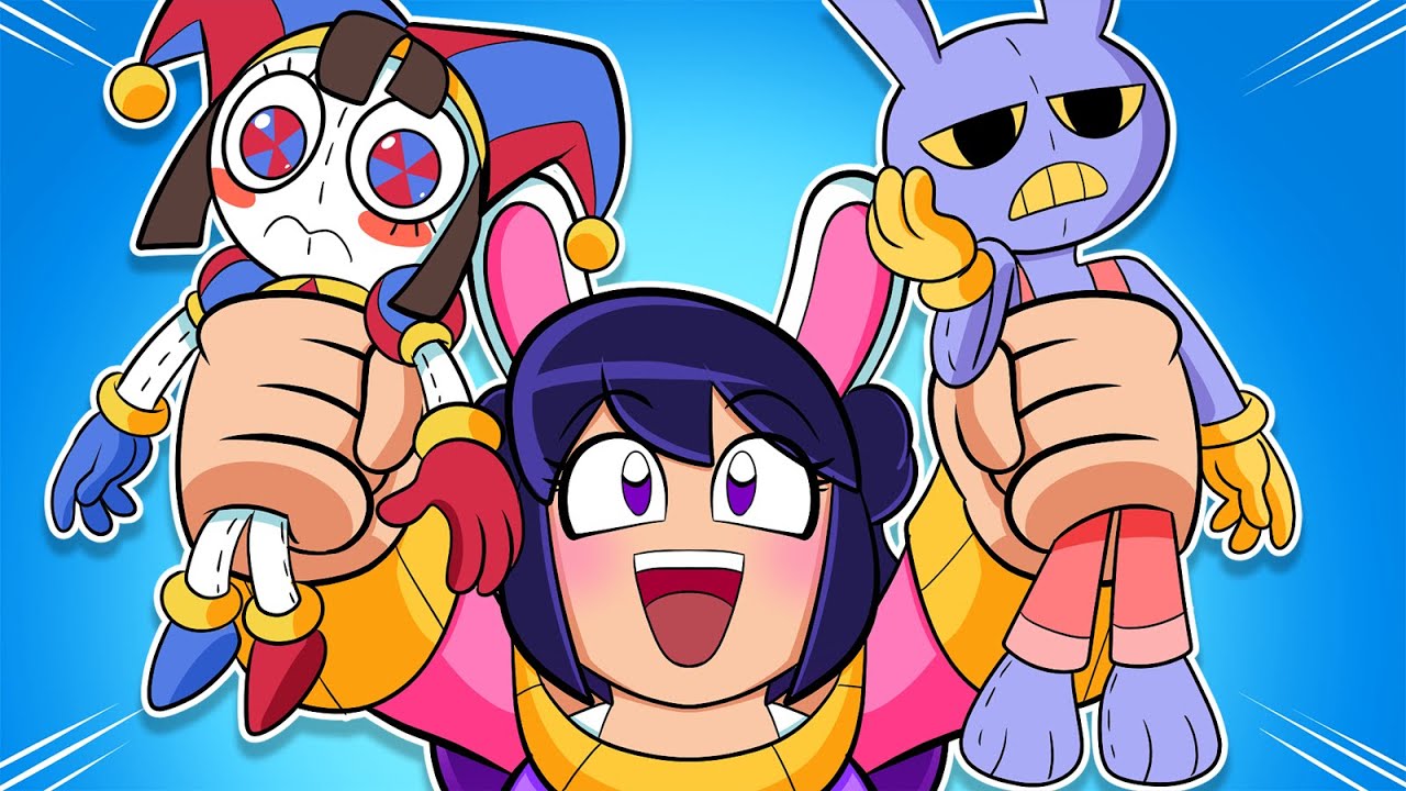 THE AMAZING DIGITAL CIRCUS, but they're DOLLS!? - YouTube