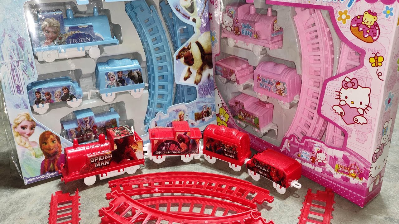 TOY TRAIN KIDS TOY STORY || TOY TRAIN CRASH BULET TRAIN - YouTube