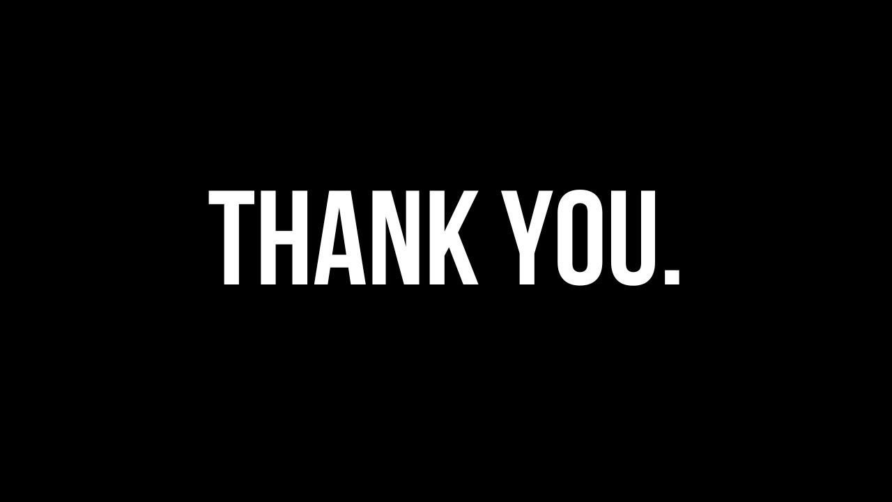 Thank you. - YouTube
