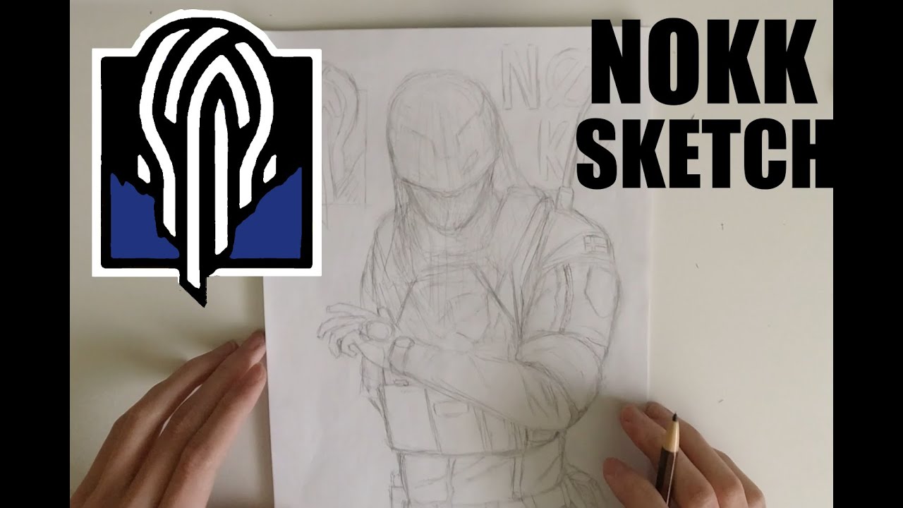 Time lapse Nokk quick sketch - YouTube
