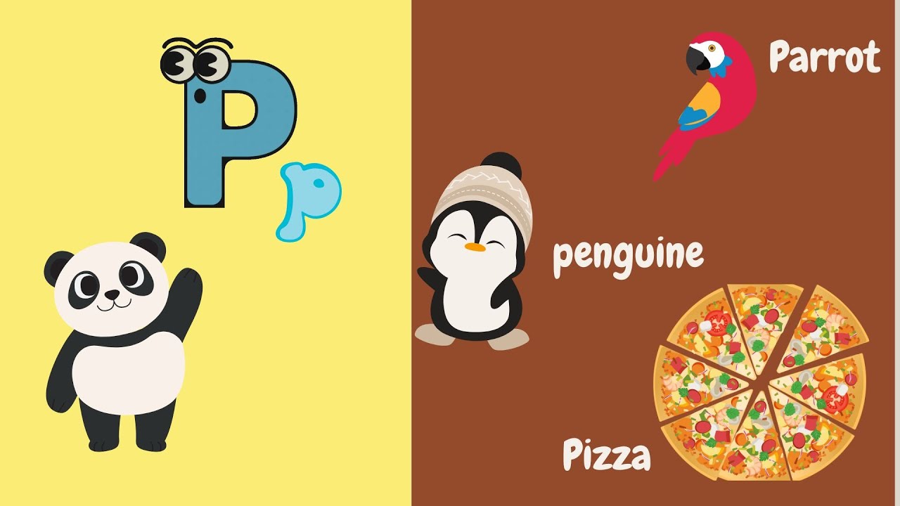 Alphabets Extravaganza | Words With P | ABC | Little Learners Haven ...