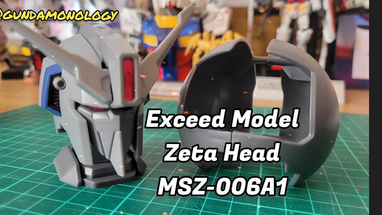 Exceed Model Zeta Head MSZ-006A1 Build - YouTube