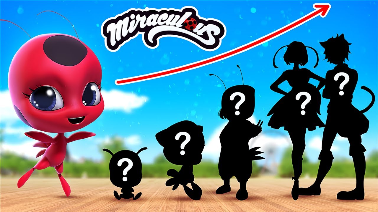 Miraculous Ladybug Kwamis Growing Up! - YouTube