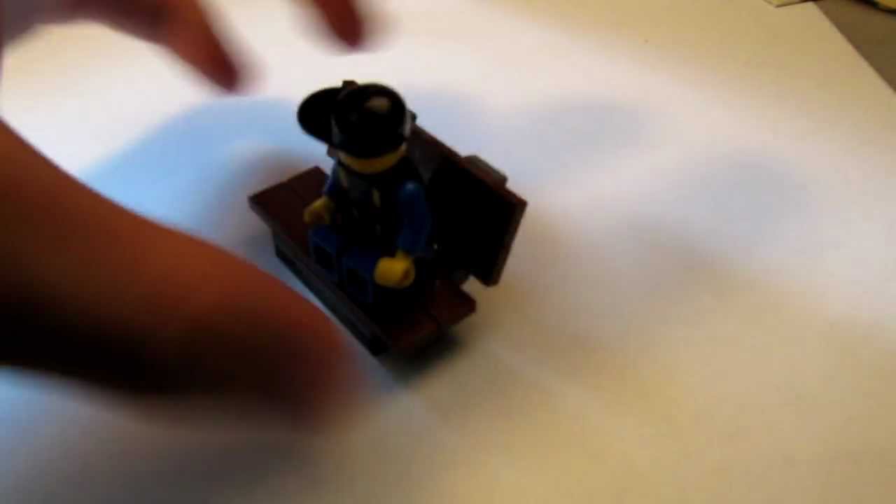 LEGO Tutorial: How to Build a Bench - YouTube