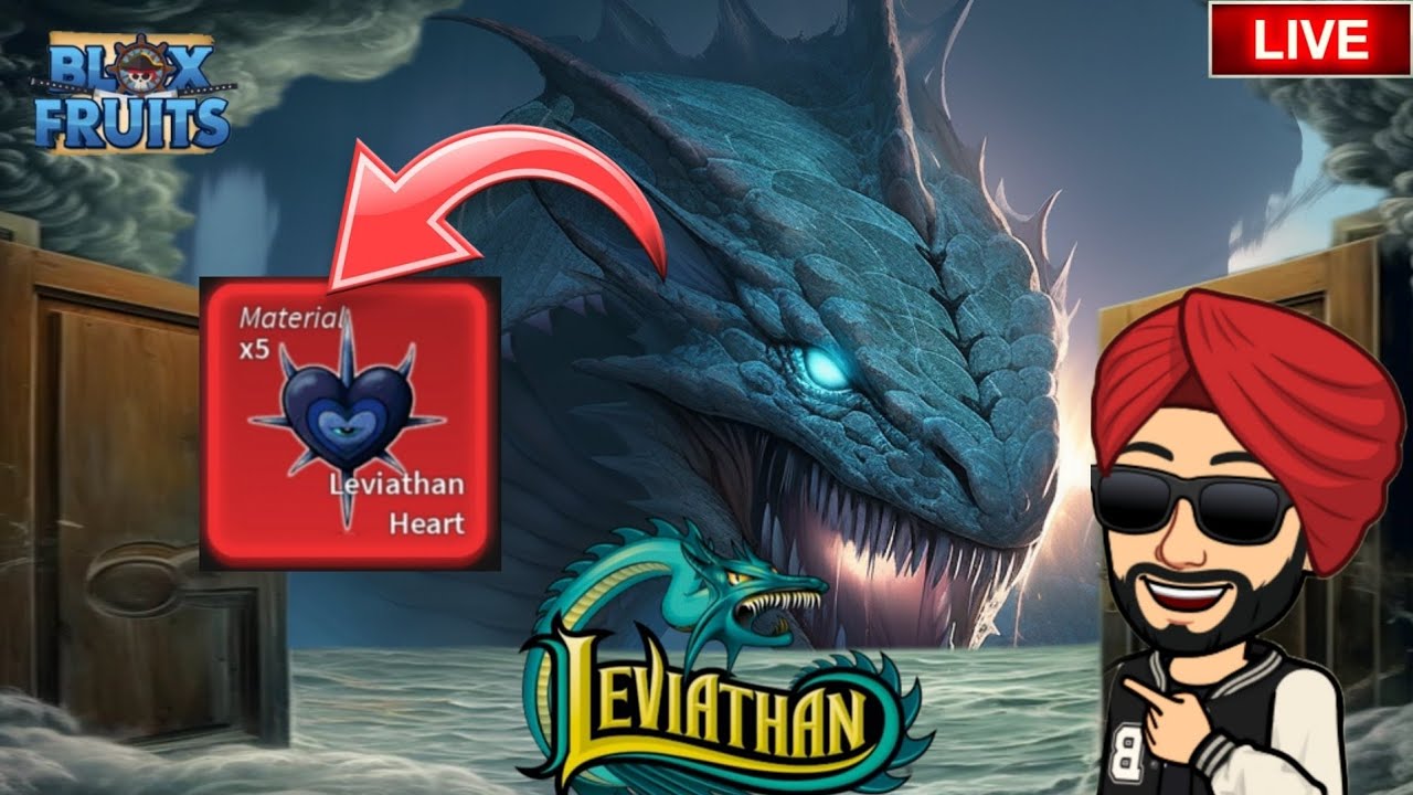 How to get Leviathan Heart and Unlock Sanguine Art in Roblox Blox ...
