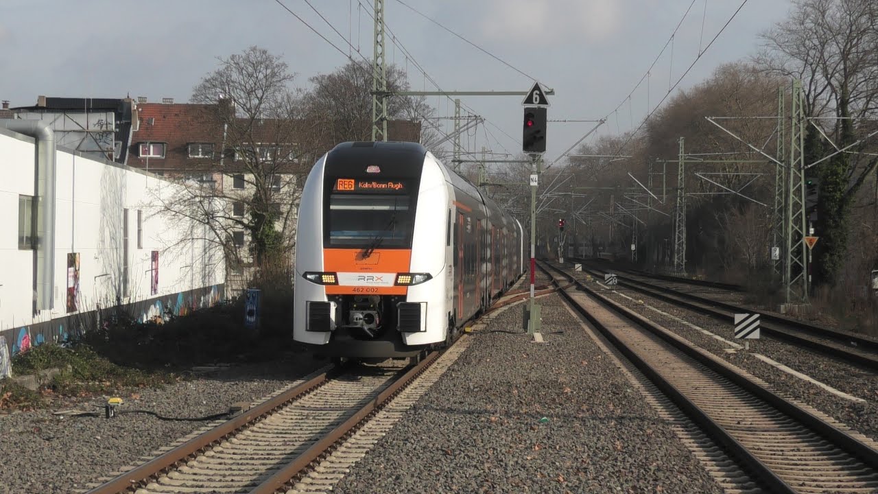 Eisenbahnverkehr in Düsseldorf Bilk Mit Br 609 648 423 462 1440 429 428 ...
