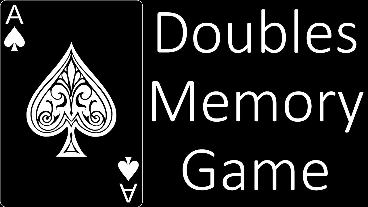 Doubles Memory Card Game (Summary Below) - YouTube