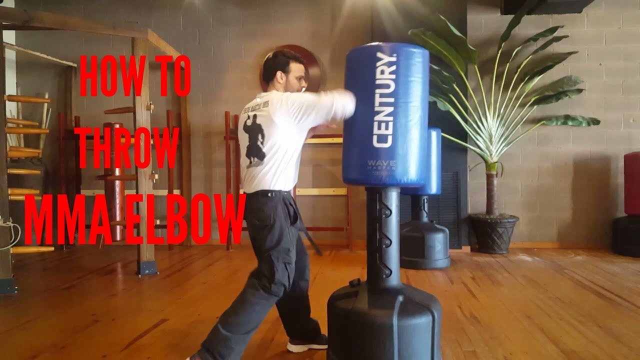 HOW TO DELIVER ELBOWS MMA - YouTube