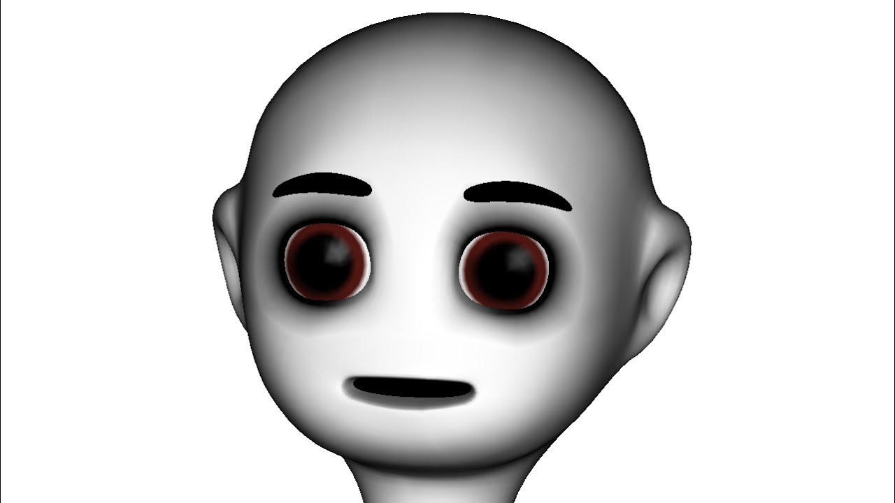 Create a 3D Mouth, Eye Sockets and Colouring the Eyes - YouTube