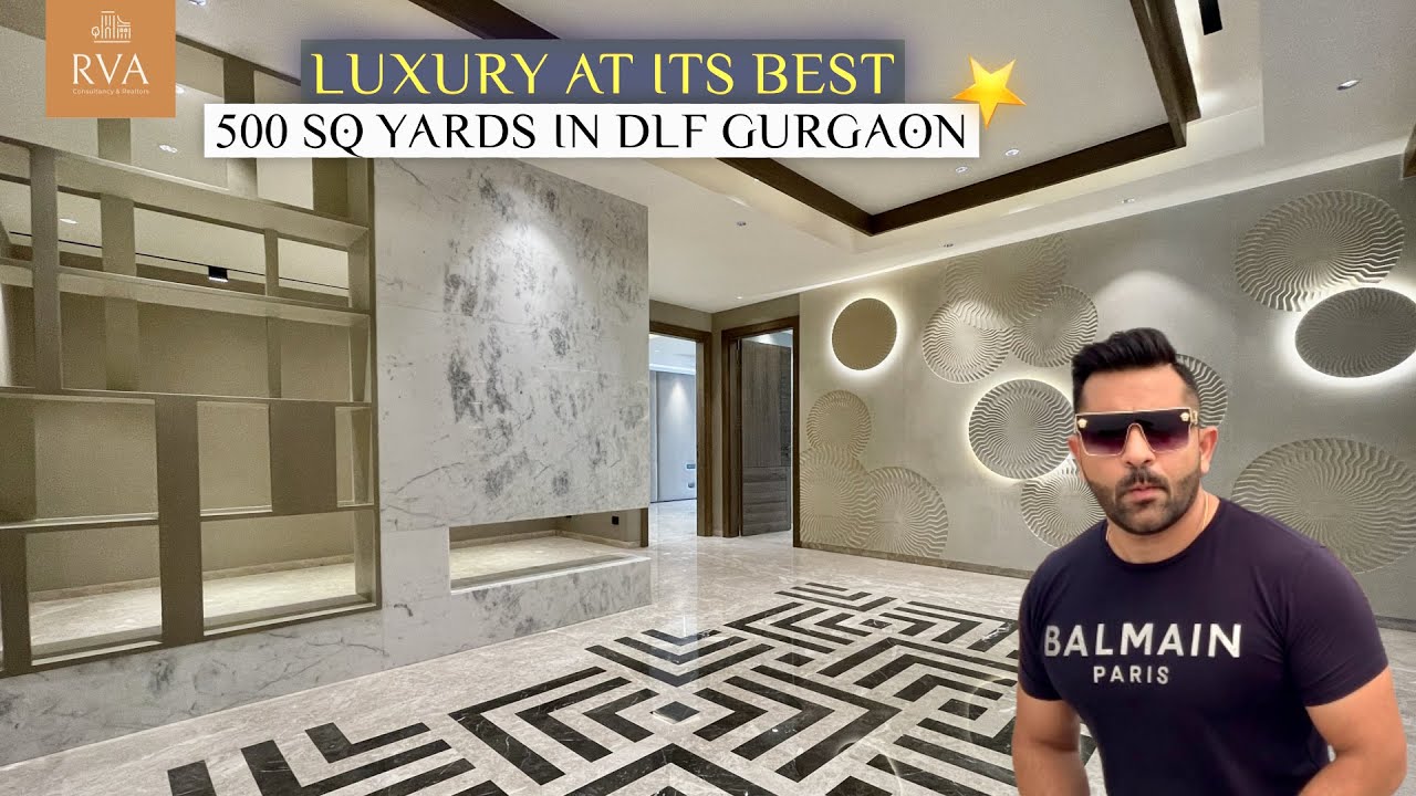 Luxury at its Best 🔥🏠 | 500 sq yards Floor in Gurgaon | Become VIRAT ...