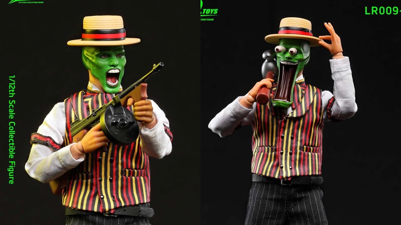 New The Mask BROTOYS LR009A The Mask 1/12 Action figure fully revealed ...