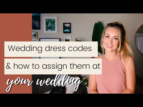 How To Put Dress Code On Wedding Invitation