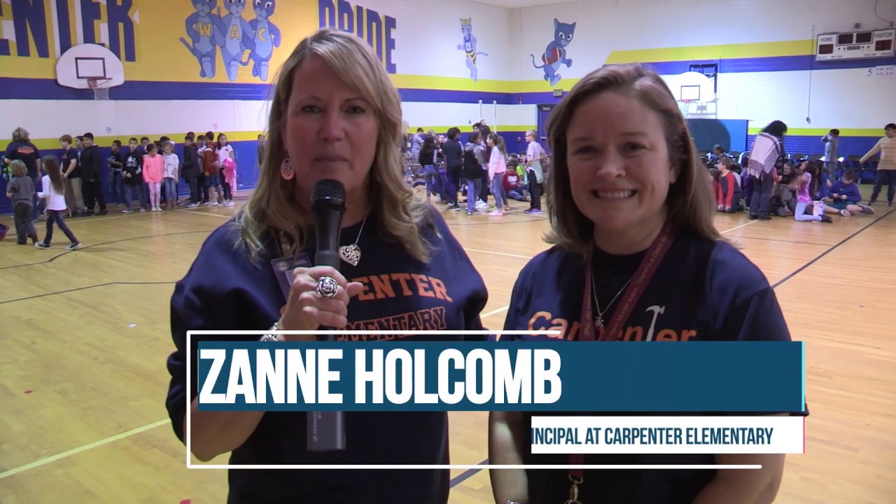 Carpenter Elementary recently held a Prompt & Perfect Attendance ...