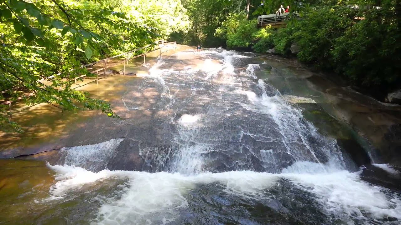 Sliding Rock, NC - YouTube