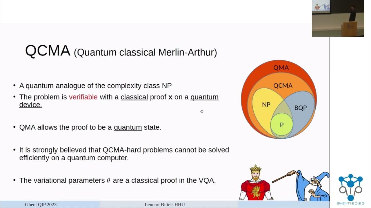 QIP2023 | Optimizing the depth of variational quantum algorithms ...