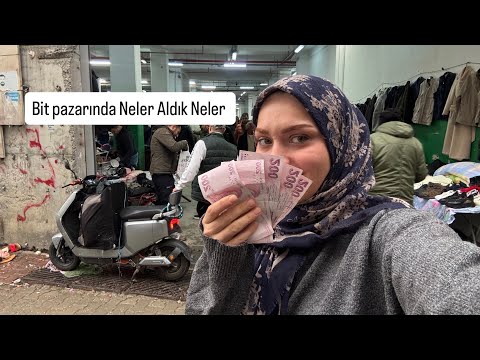Bit Pazarında 300 TL’ye Aldıklarıma İnanamıyacaksınız Neler Aldık Ev/Düzen/Temzilik