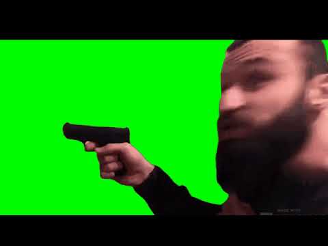 Aykut elmas SİLAH çekiyor green screen