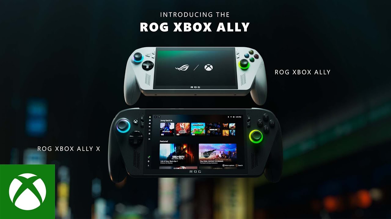 ROG Xbox Ally - Available Now Launch Trailer - YouTube