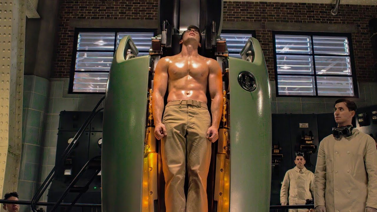 Captain America Steve Rogers Transformation