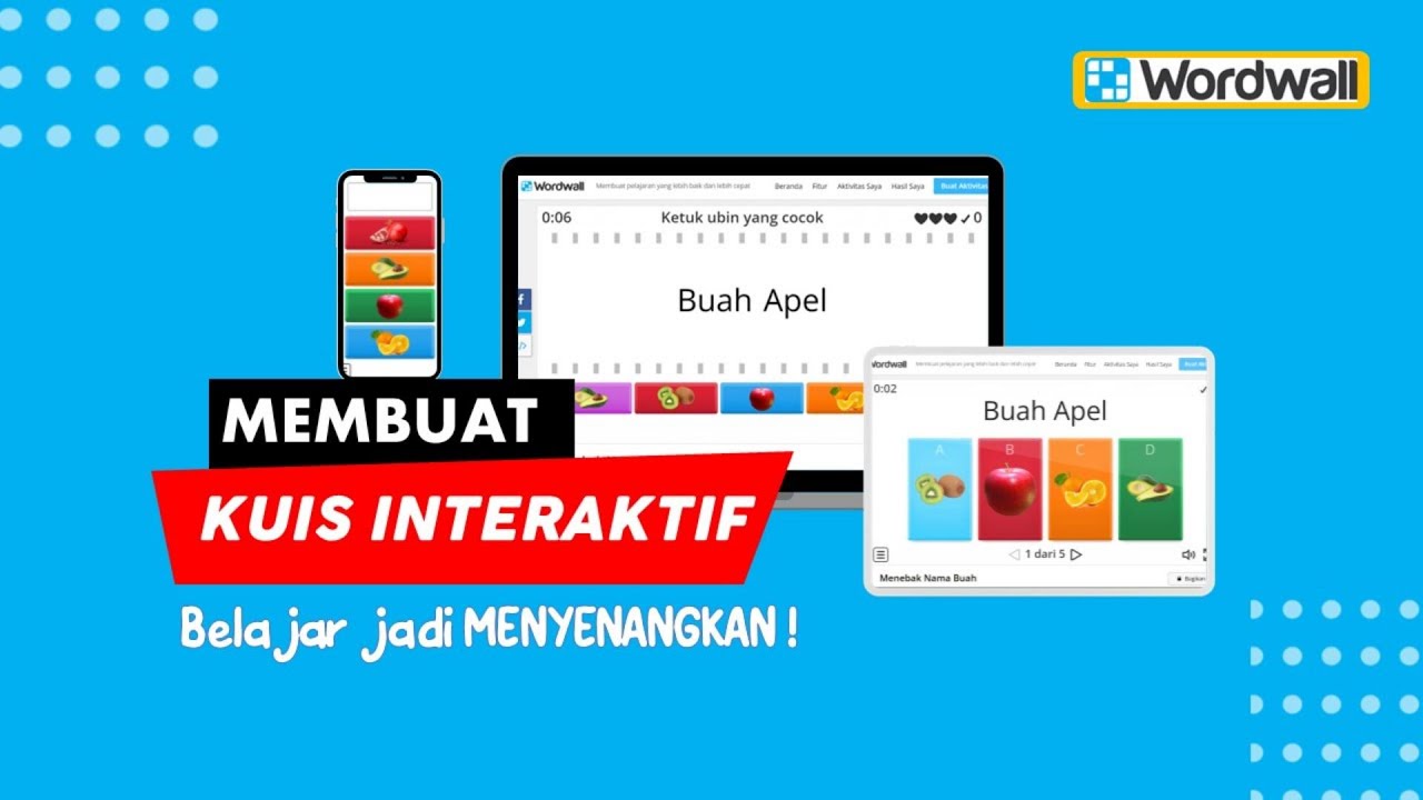 Membuat Kuis Interaktif dengan Wordwall - YouTube