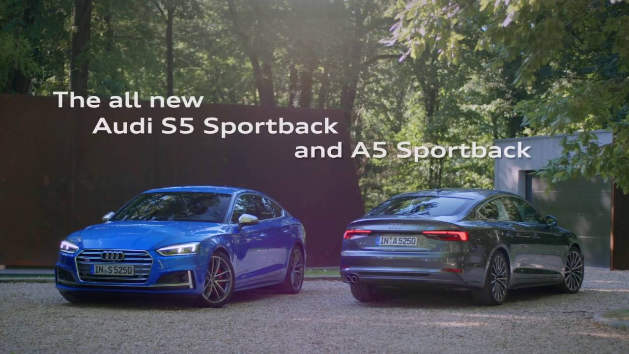 The new Audi A5 and S5 Sportback - Trailer - YouTube