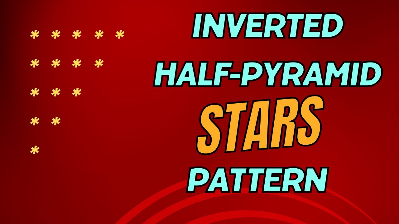 Inverted Half Pyramid Star Pattern In C Stars Pattern In C inverted-half-pyramid-star-pattern-in-c-stars-pattern-in-c