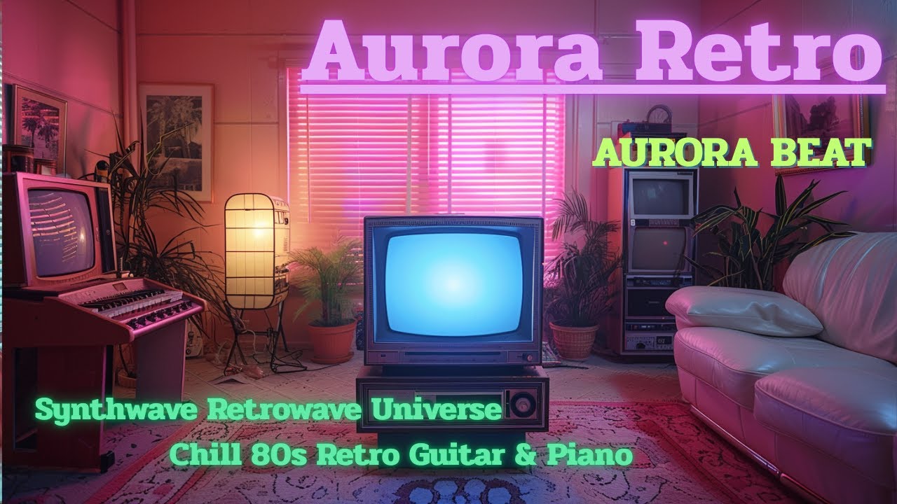 Synthwave Retrowave Universe | Chill 80s Retro Guitar & Piano - YouTube