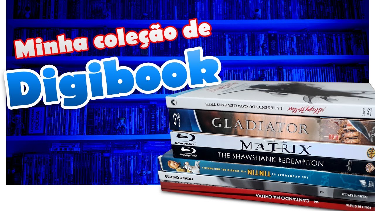 Minha coleção de Digibook - YouTube