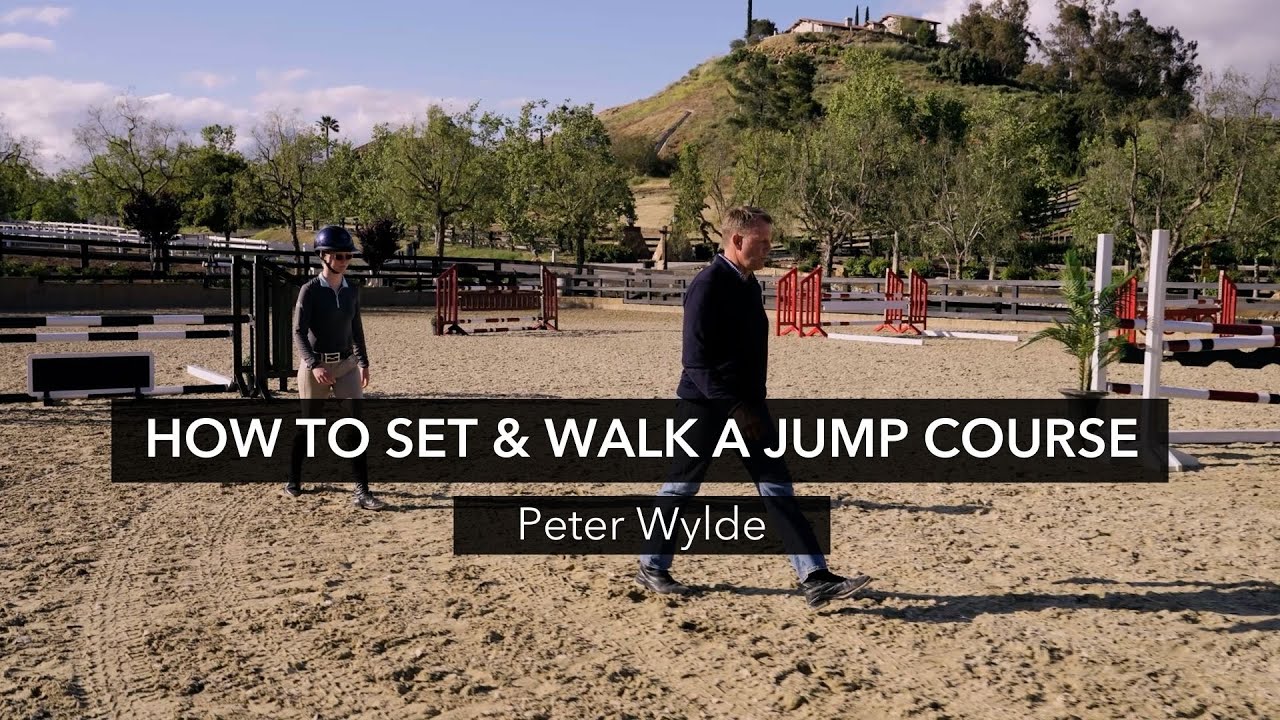 How to Set & Walk A Jump Course - YouTube