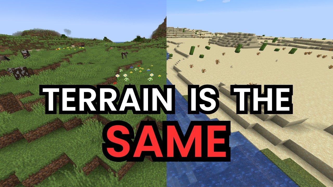 Minecraft's BIGGEST Terrain Generation Secrets EXPOSED! - YouTube