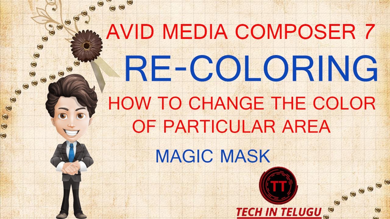 36.AVID MEDIA COMPOSER 7 || RE-COLORING || HOW TO CHANGE THE COLOR OF ...