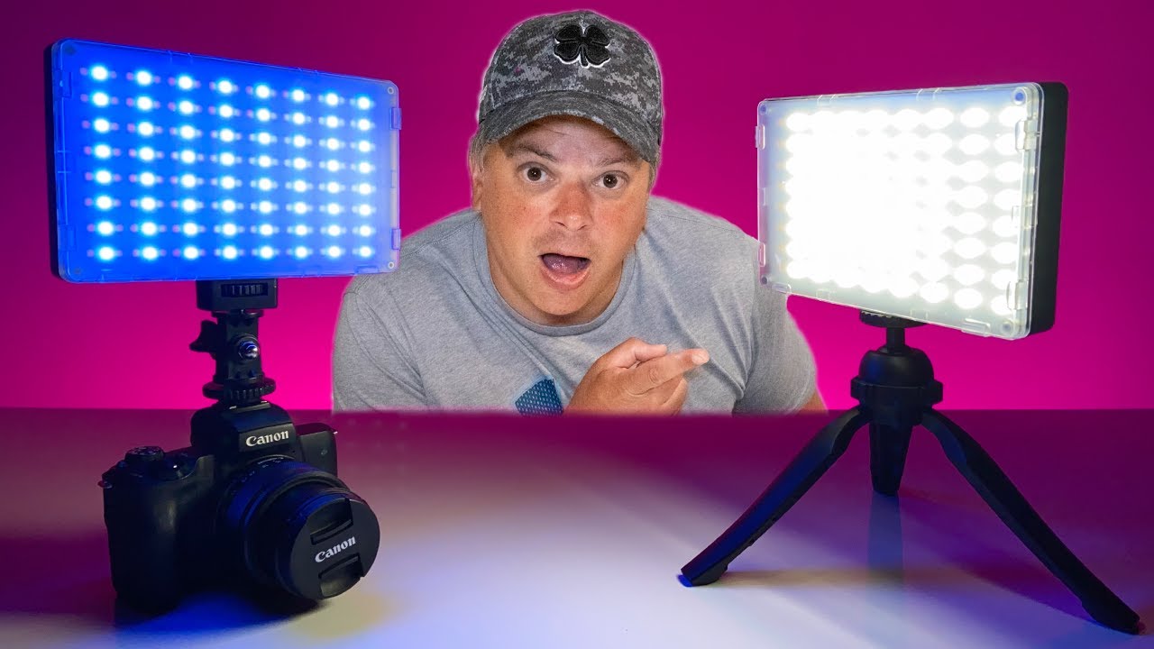 Best Color Lighting For YouTube Under $130 - GVM RGB-10S Review - YouTube
