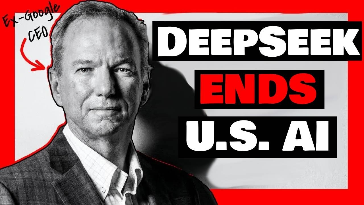 DeepSeek's STUNNING "Sputnik Moment" and Ex-Google CEO's WARNING for ...